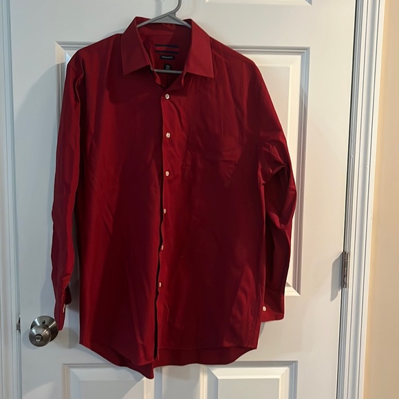 Architect | Shirts | Red Button Down Shirt | Poshmark